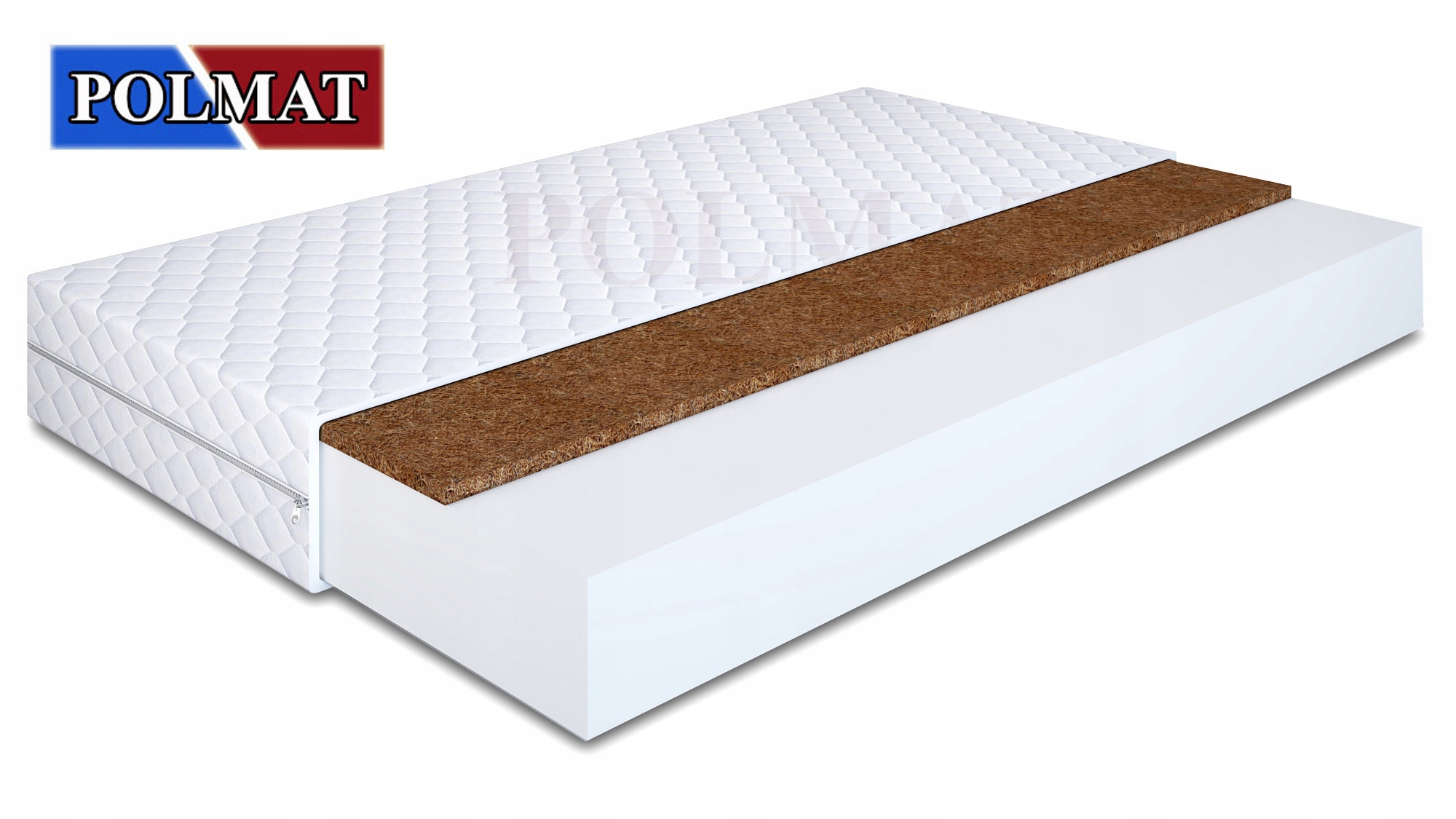 Materac SARA 160x200 KOKOS Twardy H4 H5 • Cena, Opinie • Materace ...