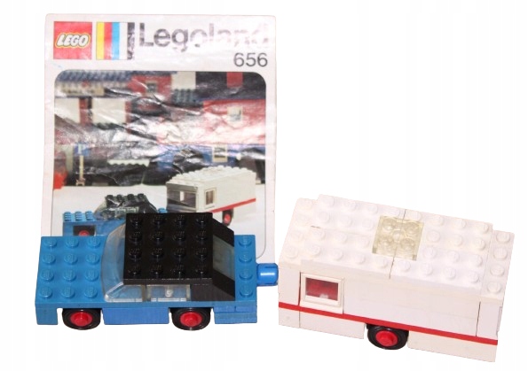 LEGO CITY TOWN LEGOLAND 656 INSTRUKCJA Car and Caravan unikat ZESTAW ...
