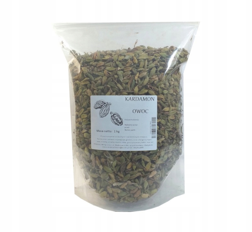 KARDAMON ZIARNO 1KG NATURALNY ŚWIEŻY PACHNĄCY (5902751533842) • Cena ...