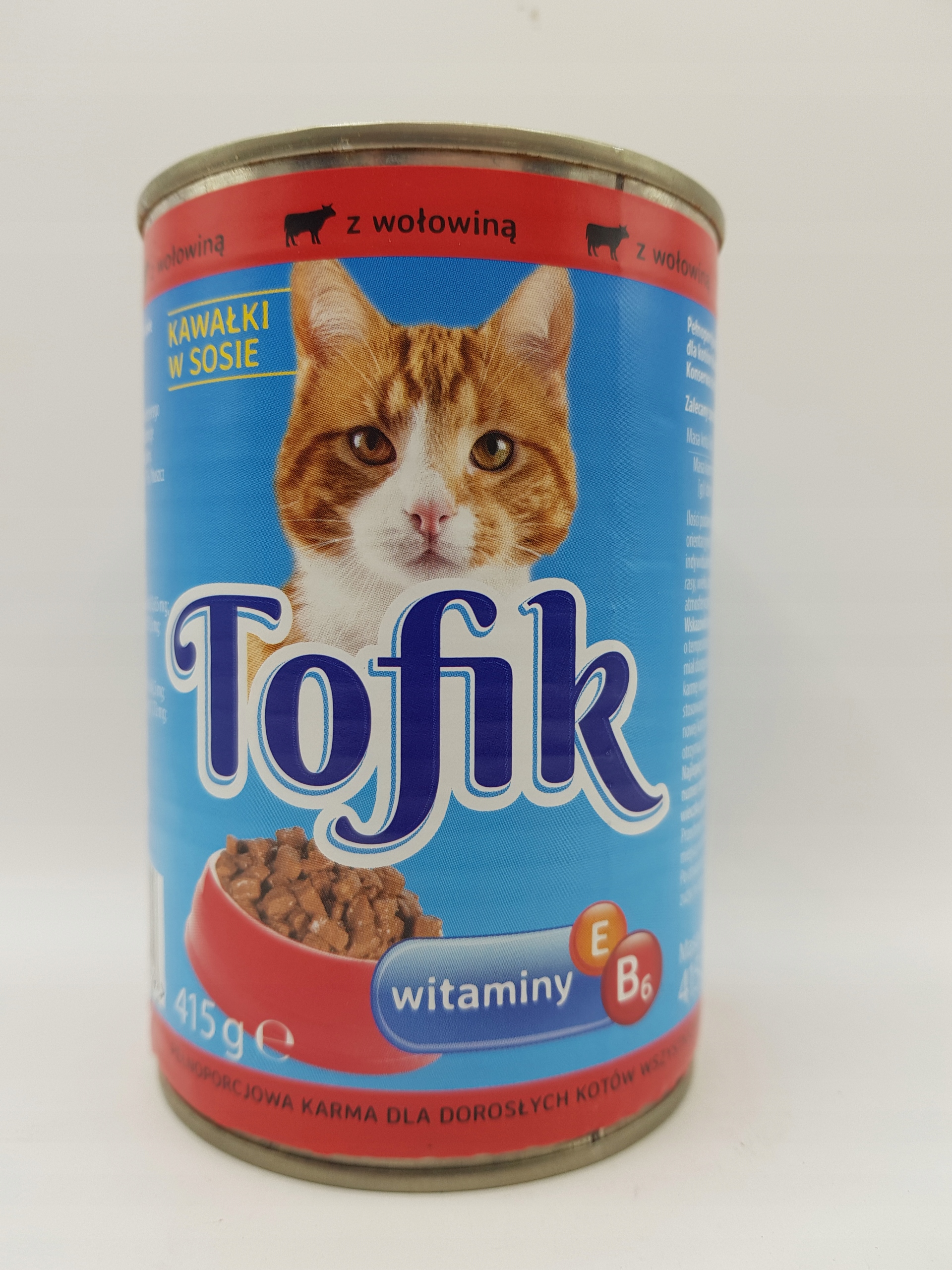 TOFIK karma mokra wołowina 0,415 kg (5902241735909) • Cena, Opinie ...