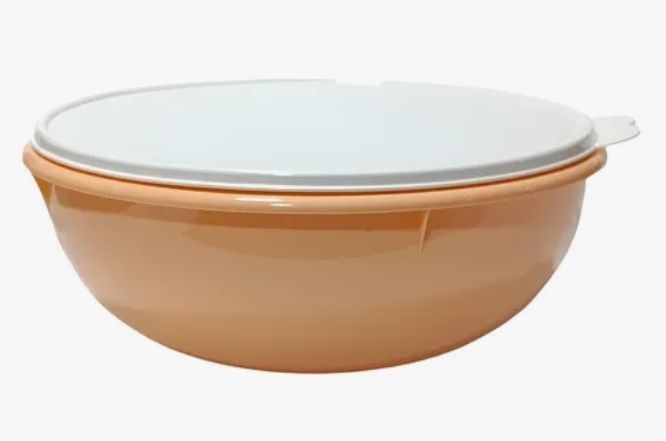 Tupperware NAJLEPSZA MISKA DO CIASTA 6,5 L VINTAGE - ŁOSOSIOWA oryginał • Cena, Opinie • Miski ...