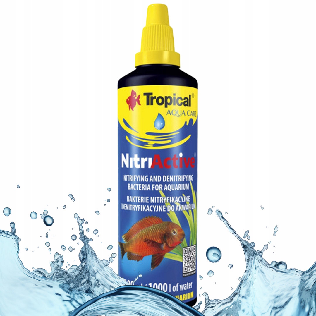 Bakterie Nitryfikacyjne do Akwarium Tropical Nitri Active 100ml ...