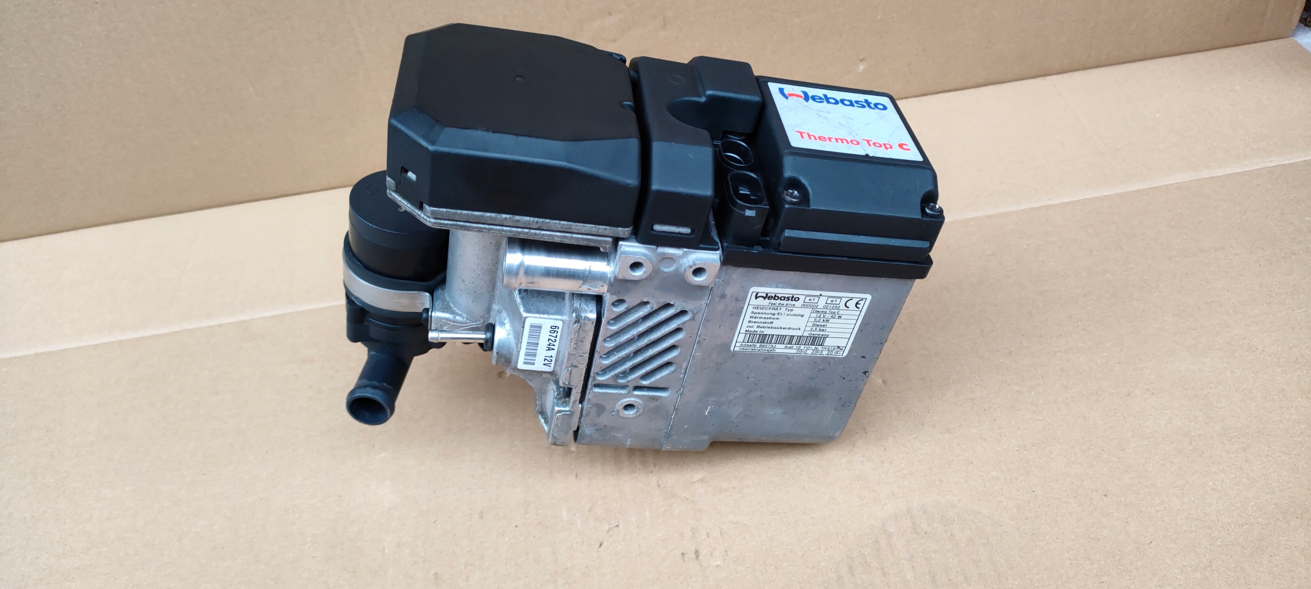 Webasto Thermo Top C 5,2kW DIESEL 23 godziny! za 1270.00PLN z Świdnik ...