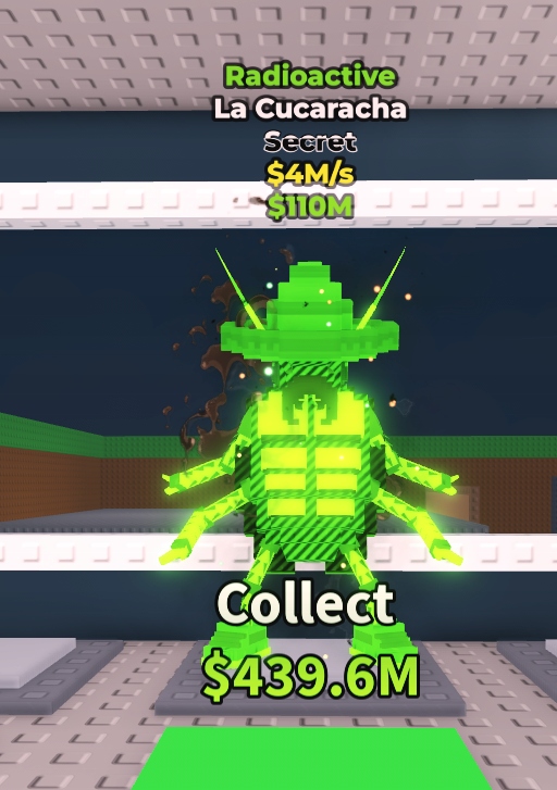 | Radioactive | La Cucaracha | Steal a Brainrot | SAB | Roblox | - Stan: Produkt cyfrowy 9.99PLN ...