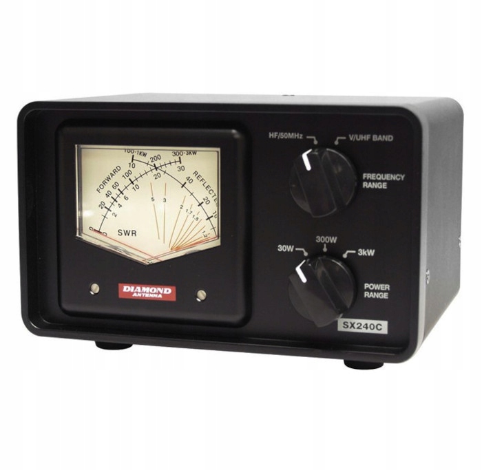 Diamond SX240C reflektometr HF VHF UHF 1,8-54MHz 140-470MHz miernik SWR PWR - Sklep, Opinie ...
