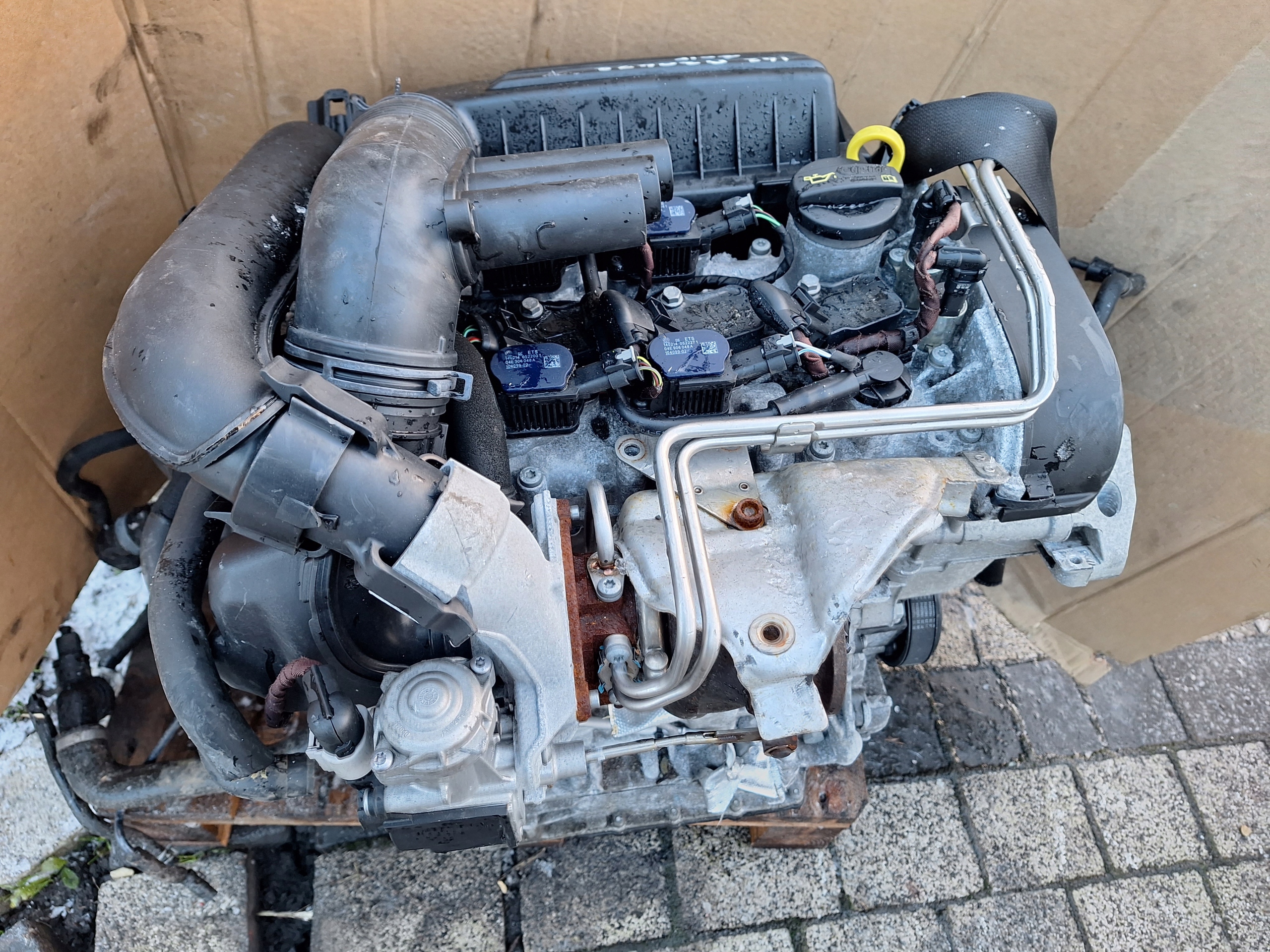 SILNIK KOMPLETNY VW SEAT SKODA AUDI 1.4 TSI CPT za 4800.00PLN z Kolonia Poczesna - Allegro ...