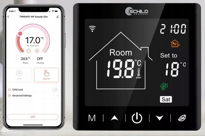 TUYA sterownik do pieca gazowego czujnik temp WIFI 12674531941 - Allegro.pl