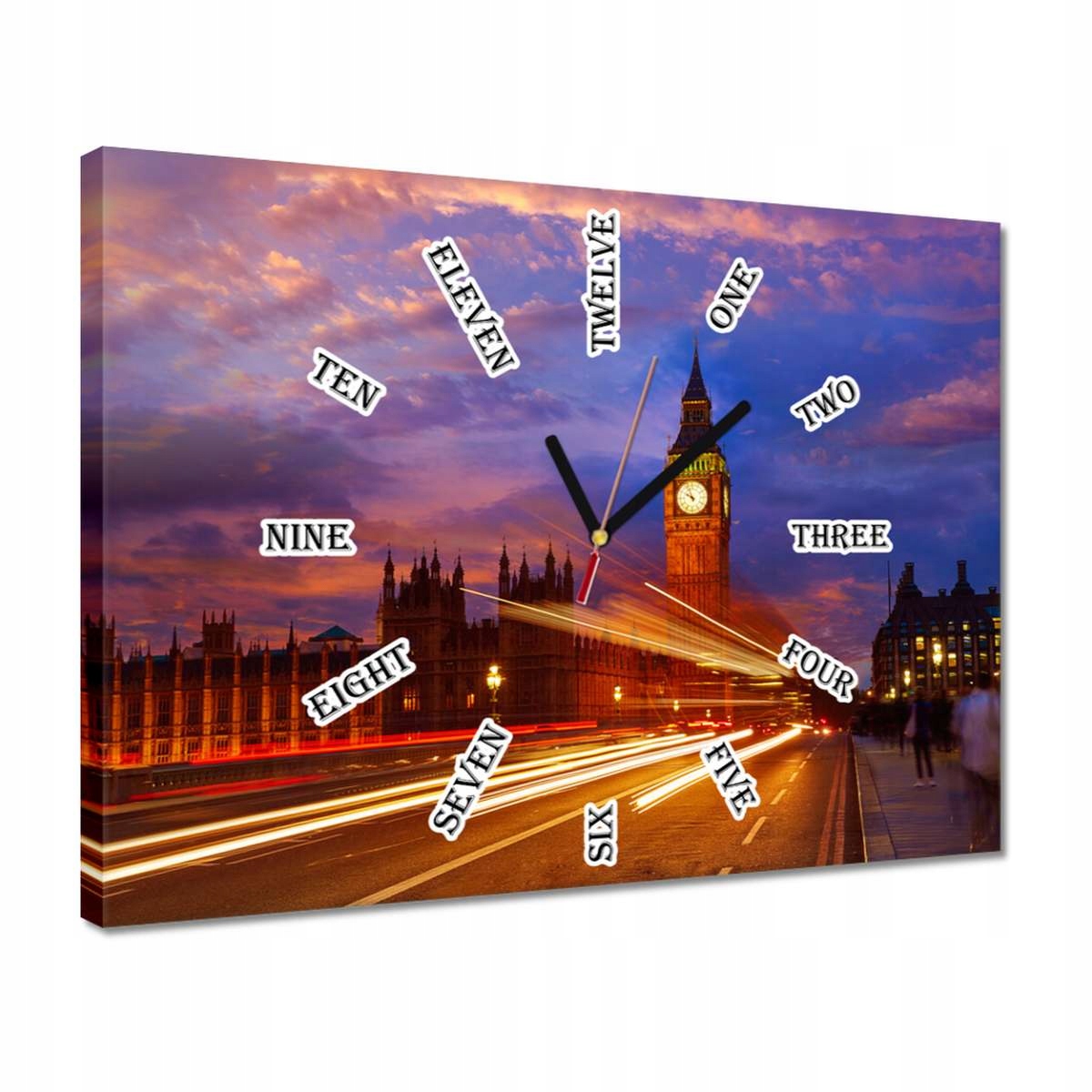 Órák 40x30 Big Ben Londonban, • Ár, Vélemények - Allegro