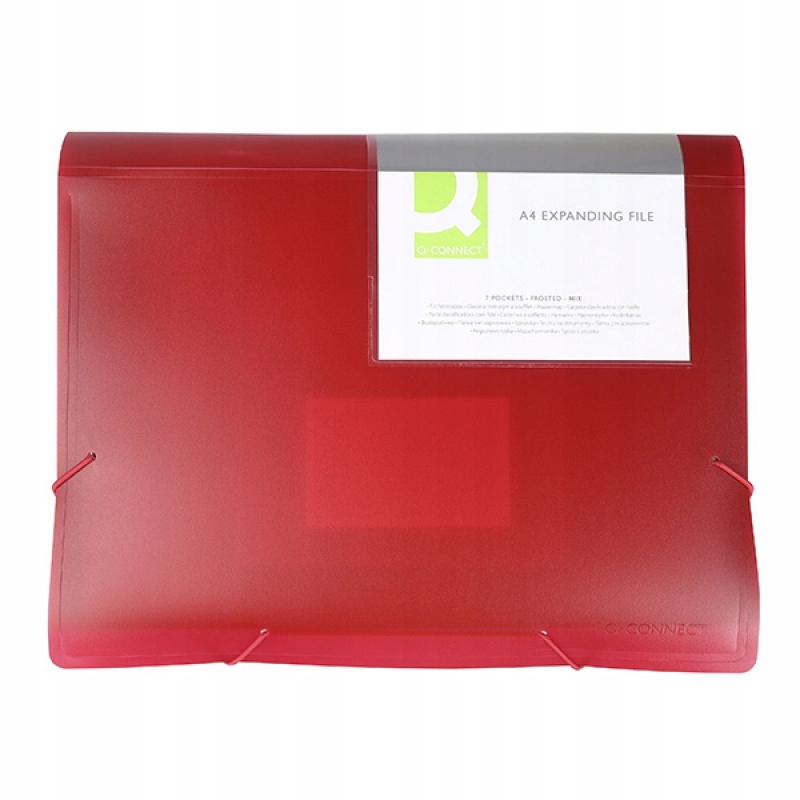 Teczka harm. z gumką QCONNECT, PP, A4, (5705831165977) • Cena, Opinie ... Teczka harm. z gumką QCONNECT, PP, A4, (5705831165977) • Cena, Opinie ...