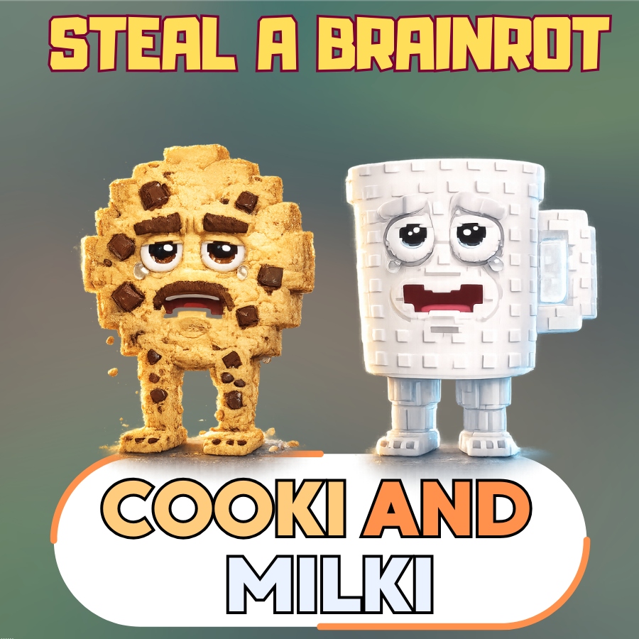Cooki And Milki Steal A Brainrot Tibia Przedmiotyï Na Allegro Sklep
