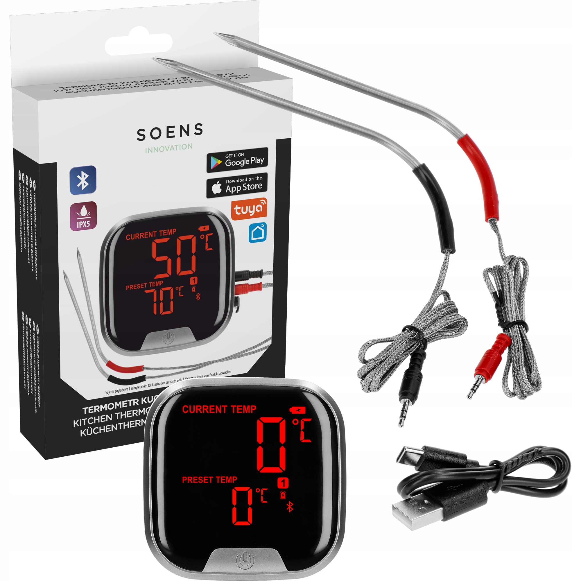 Termometr z sondą kuchenny Browin (5904816008968) • Cena, Opinie • Termometry i minutniki ...