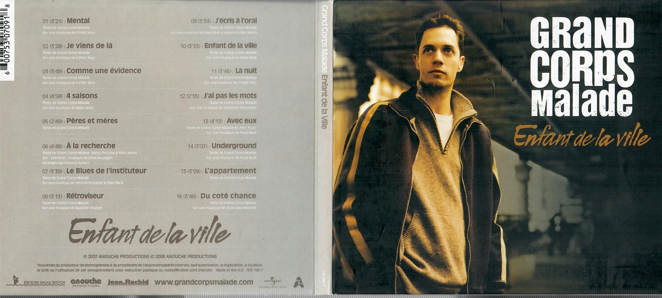 Enfant De La Ville Grand Corps Malade CD - porównaj ceny - Allegro.pl