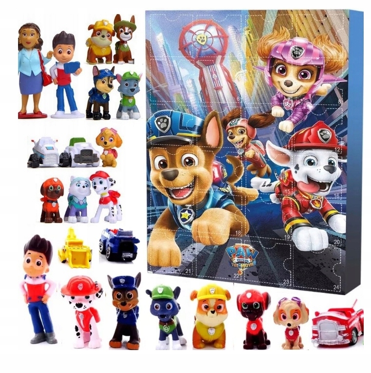 ADVENTNÝ KALENDÁR 2024 FIGÚRKY Labková patrola - Allegro