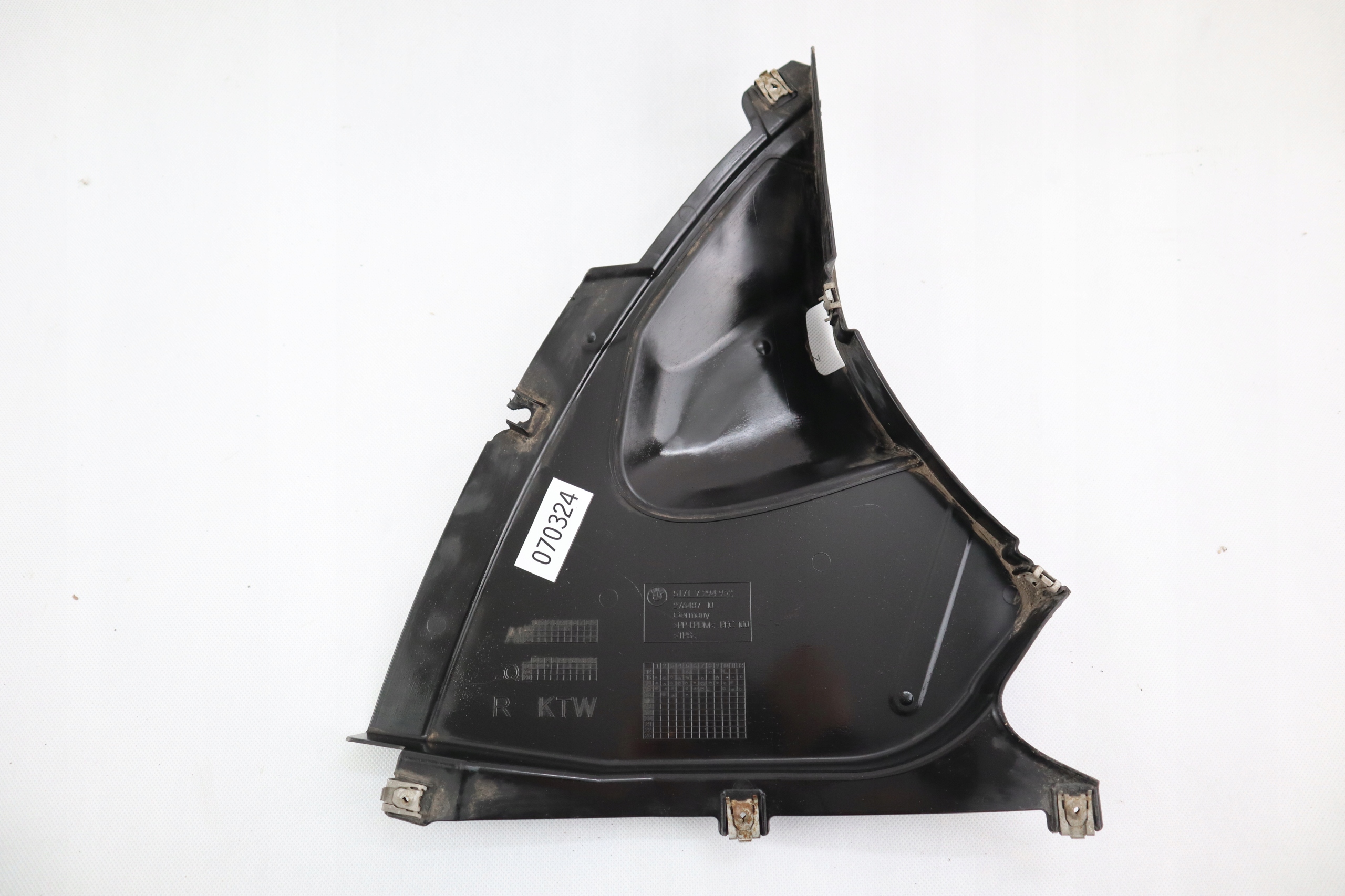 NADKOLE OSŁONA TRÓJKĄT BMW 3 F34 PRAWE ORYGINAŁ F34 LIFT 51717294932 ...