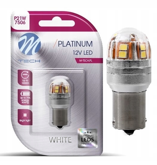 Retrofit M-Tech P2W BA15s LED SMD diody OSRAM CANBUS 12/24V ...