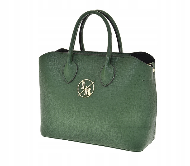 Laura Biaggi torebka shopper skóra ekologiczna zielony • Cena, Opinie • Shoppery 14223683342 ...