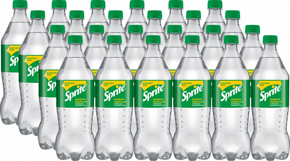 Napój gazowany Sprite 24x0,85l (5449000109675) • Cena, Opinie • Napoje ...