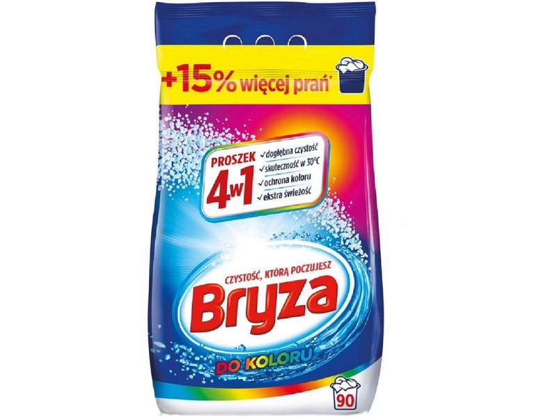 Bryza proszek do prania kolorów 5,85 kg (5908252001453) • Cena, Opinie ...
