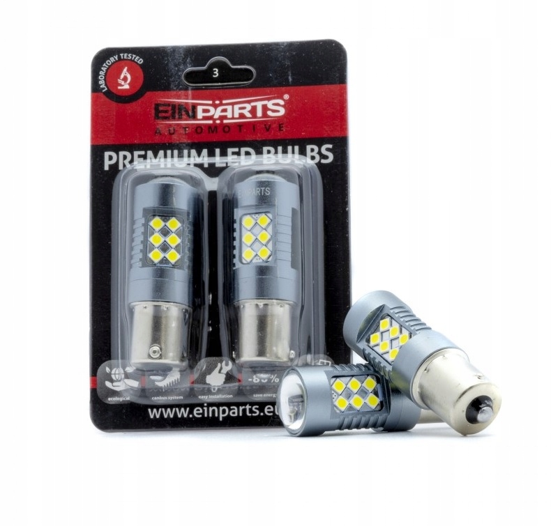 2X ŻARÓWKA P21W LED BA15S POZYCJE ŚWIATŁA DZIENNE 5902537826380 za 88 ...