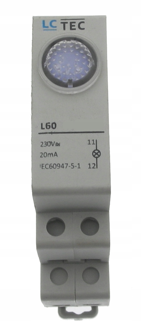 Lampka kontrolna LC Tec 230 V IP20 0 A - porównaj ceny - Allegro.pl