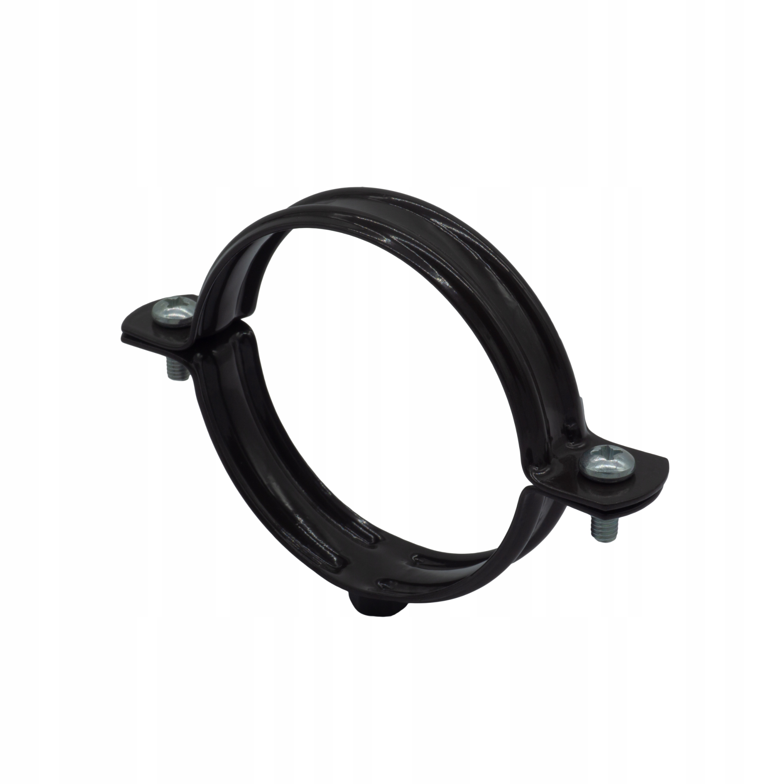 Uchwyt - Obejma do Rury Spustowej do PVC fi 90 mm Grafit Antracyt 7021 ...