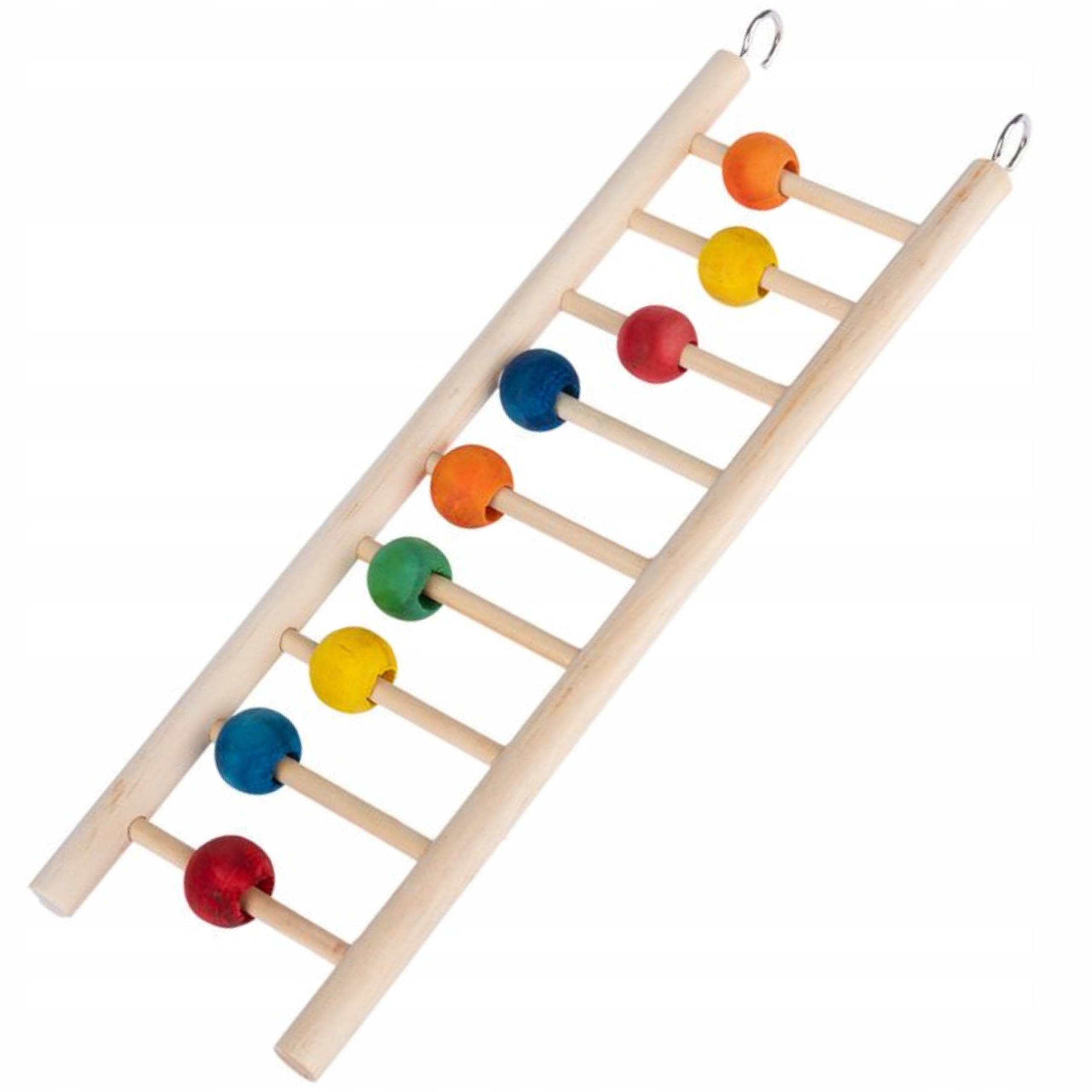 TIAKI Žebřík houpačka dřevěná hračka pro ptáky papoušků 30,5 cm za 123 ...