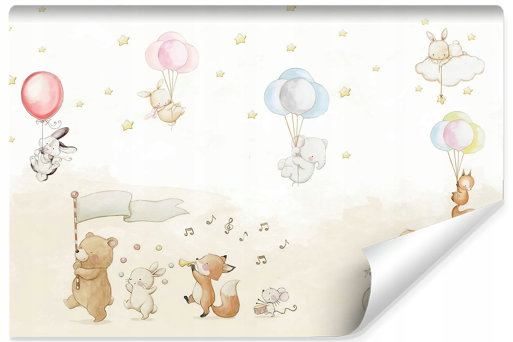 Fototapeta Rysunek Bajka LISEK Misiu Dekor 450x300 (5904592363169 ...