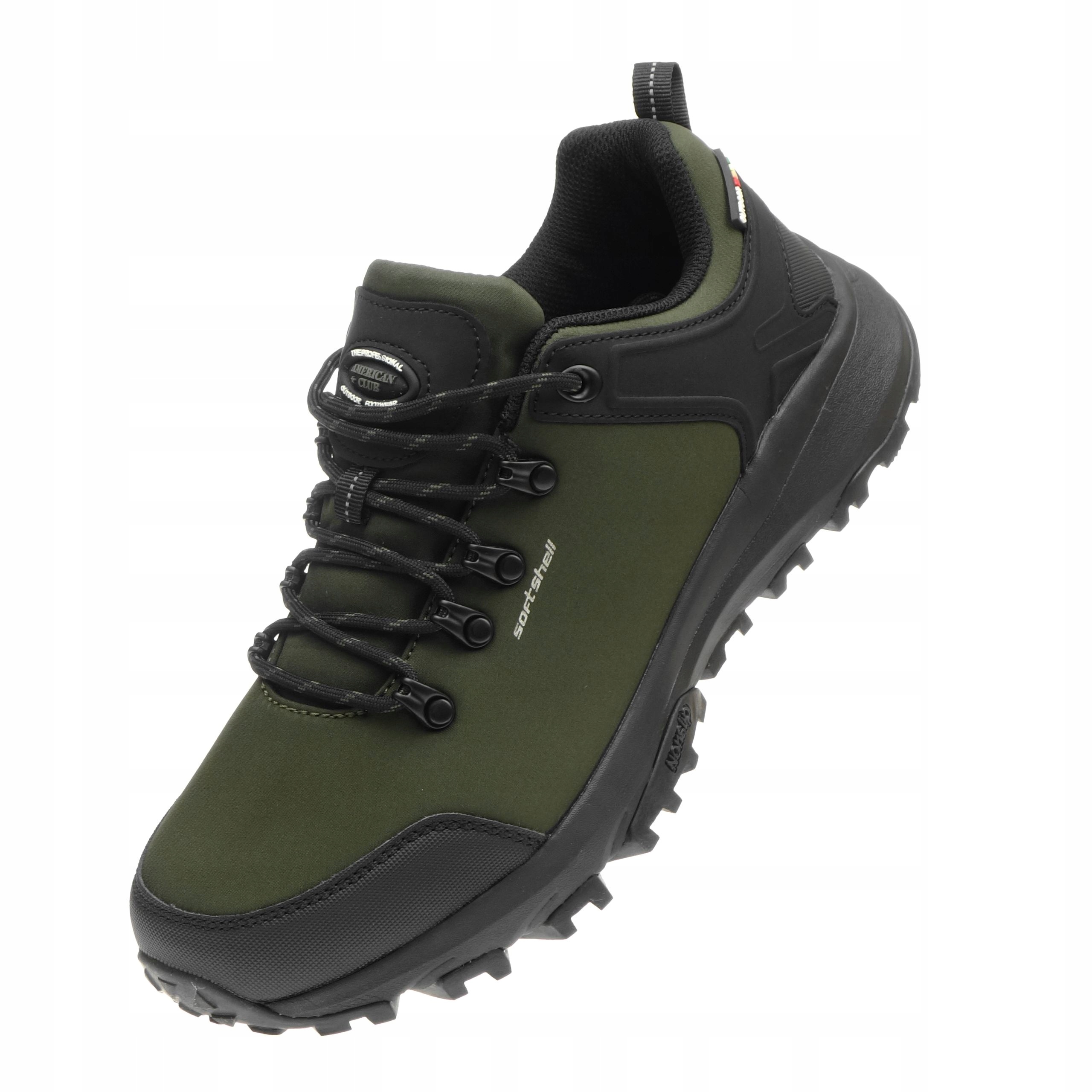 Buty Trekkingowe AMERICAN SoftShell Lekkie Trekkingi OUTDOOR MEMORY ...