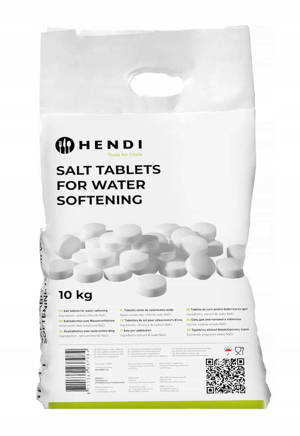 Zmäkčovač Hendi soľné tablety 10 l - Allegro