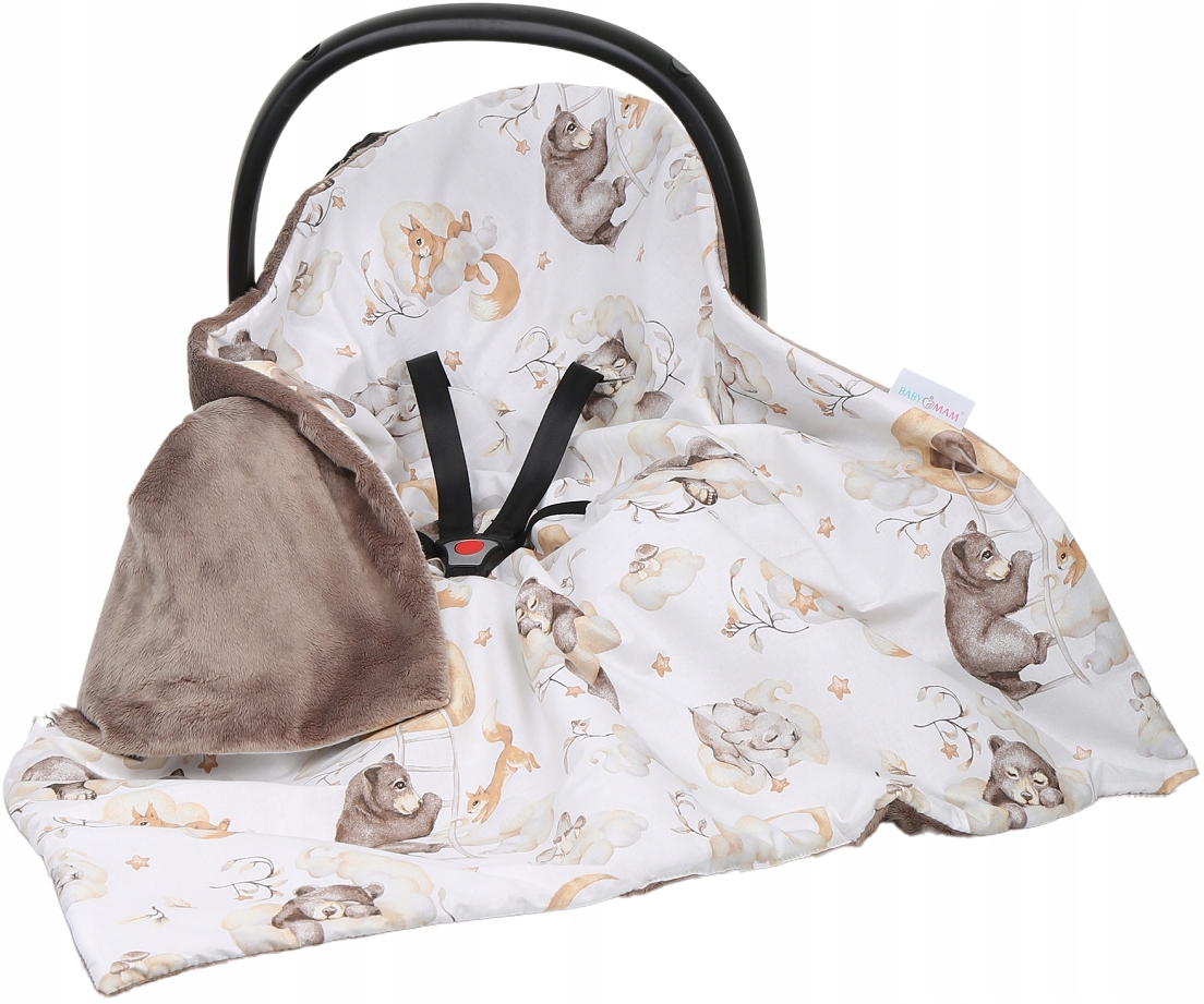 BABYMAM KOCYK OTULACZ DO NOSIDEŁKA WÓZKA FOTELIKA (5903672172592 ...