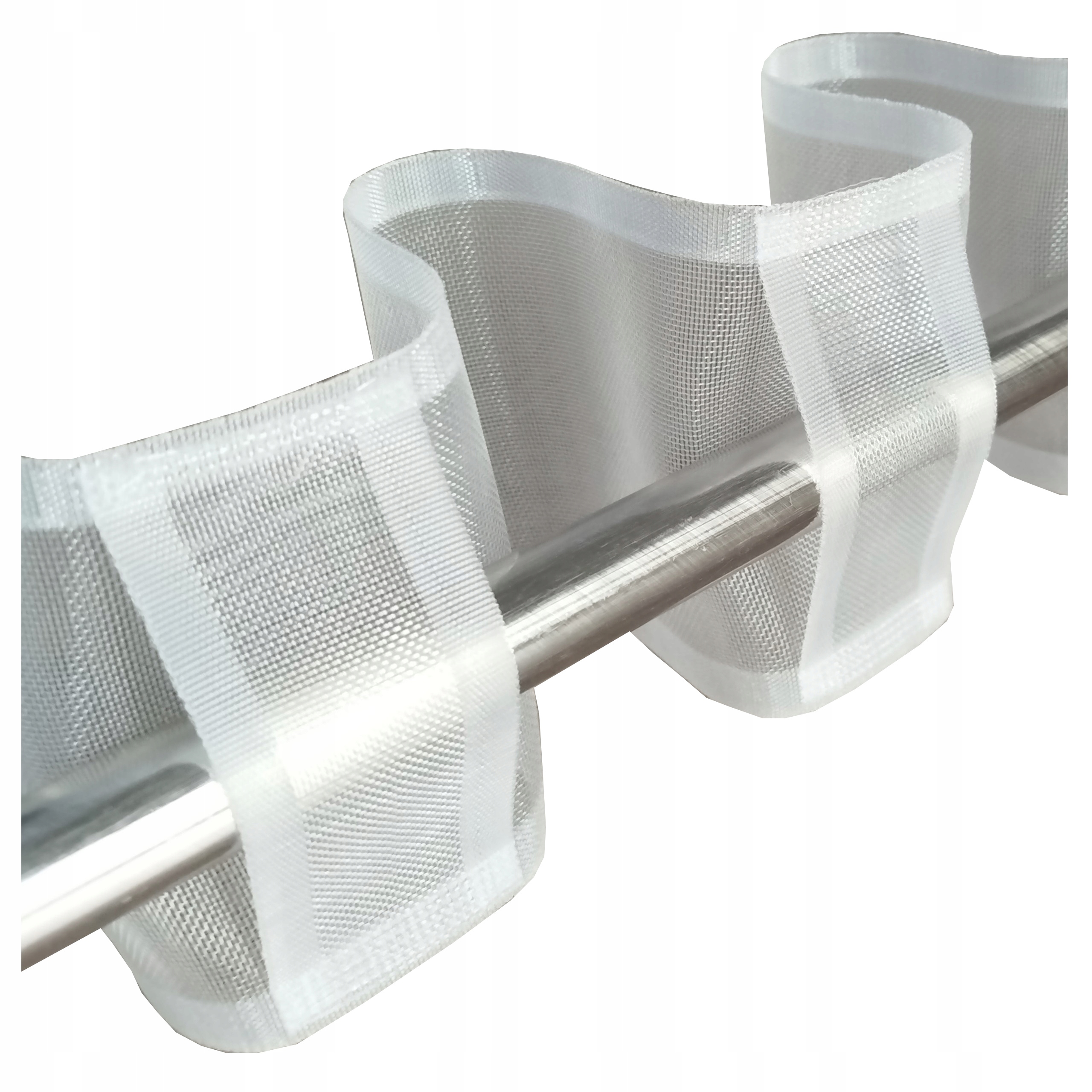 Taśma Tunelowa 10cm do firan zasłon Szelki na karnisz (0605848303759 ...