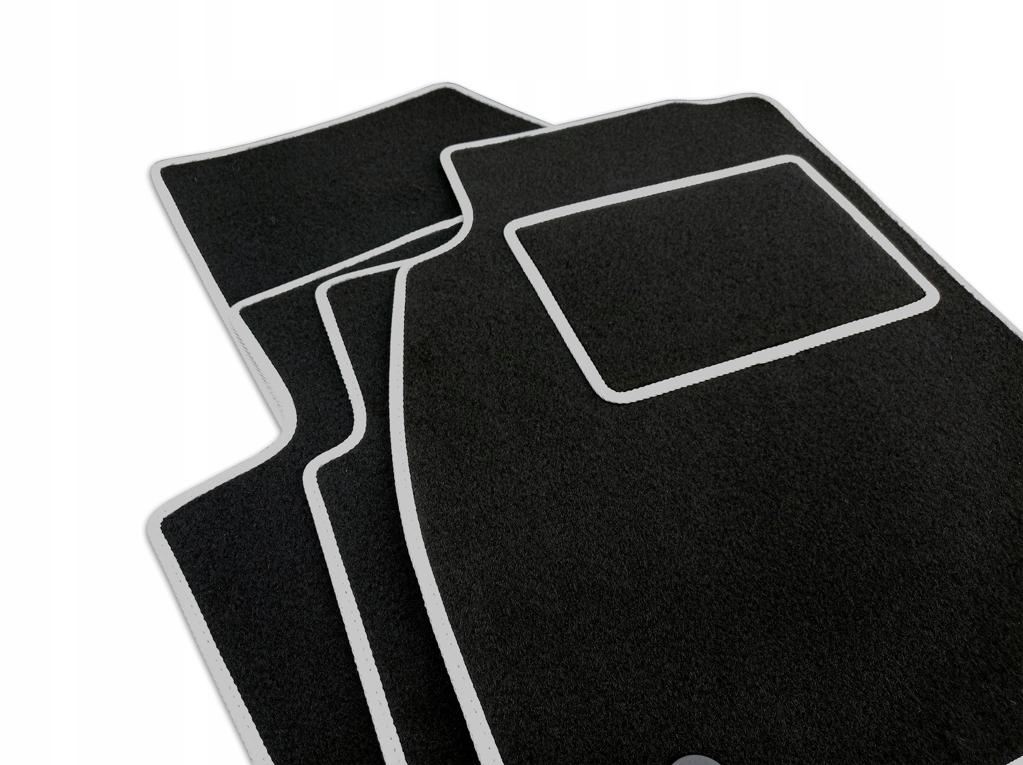 DYWANIKI EXTRA DO FORD FIESTA MK7 PO LIFT (2011-2017) SZARA LAMÓWKA ...