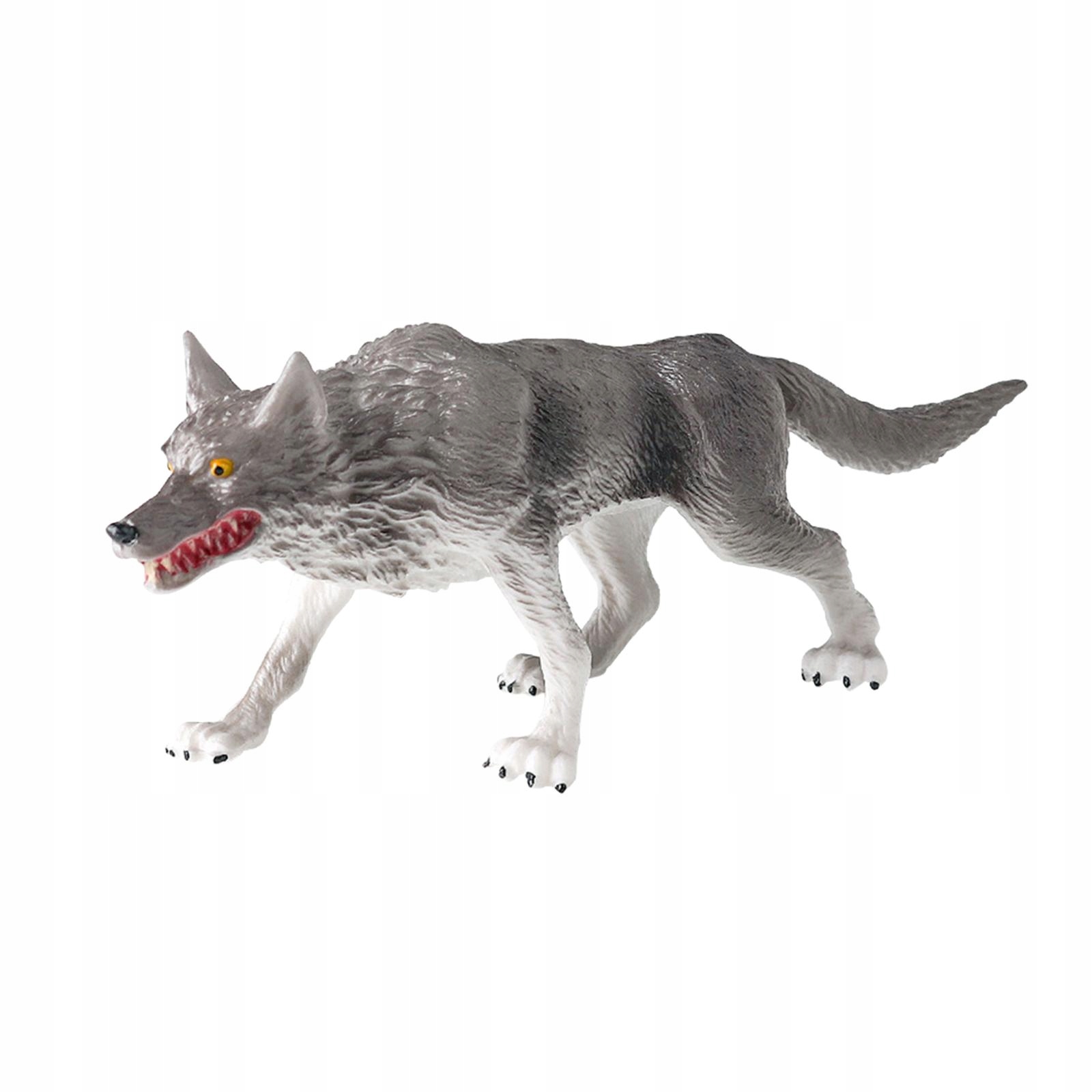 Mini Wolf Figurka Party Favor Crafts Zabawka edukacyjna dla małych ...