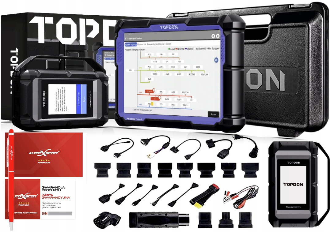 TESTER DIAGNOSTYCZNY TOPDON SMART J2534 FLASH J.PL 6972039820116 za ...