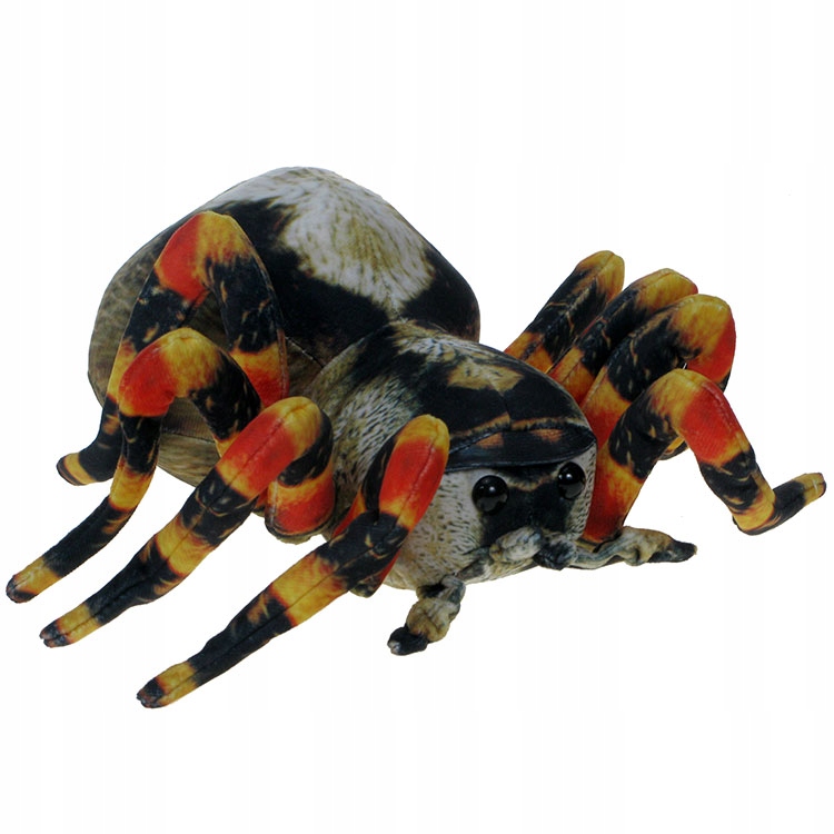 Barwne Zoo: Maskotka pająk tarantula 28cm (93300) • Cena, Opinie - Allegro