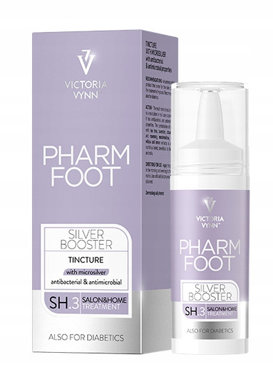 Victoria Vynn Pharm Foot Silver Booster Tynktura z Mikrosrebrem 15 ml ...