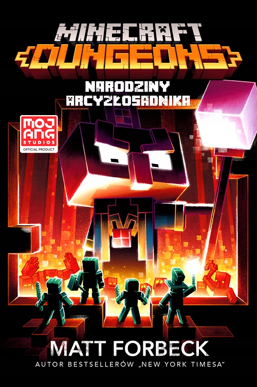 Minecraft. Dungeons Matt Forbeck Książki dla dzieci (17732491108) | Allegro