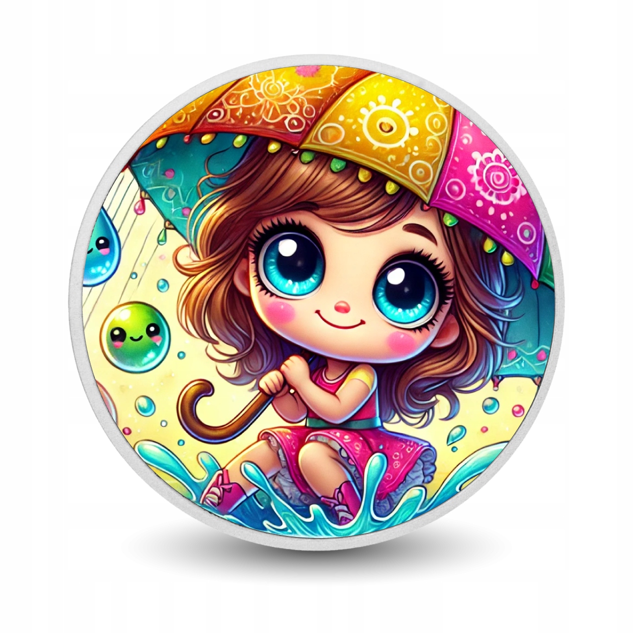 Splashy Rain Adventures 1 oz ezüst színű érme za 46220.00HUF-ért - Allegro