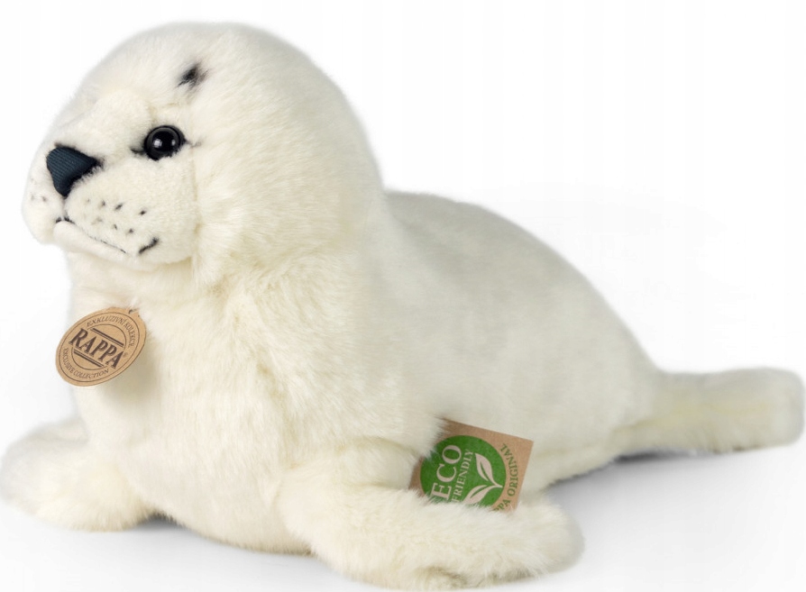 MASKOTKA FOKA BIAŁA LODOFOKA GRENLANDZKA EKO SEAL 13284817029 - Allegro.pl