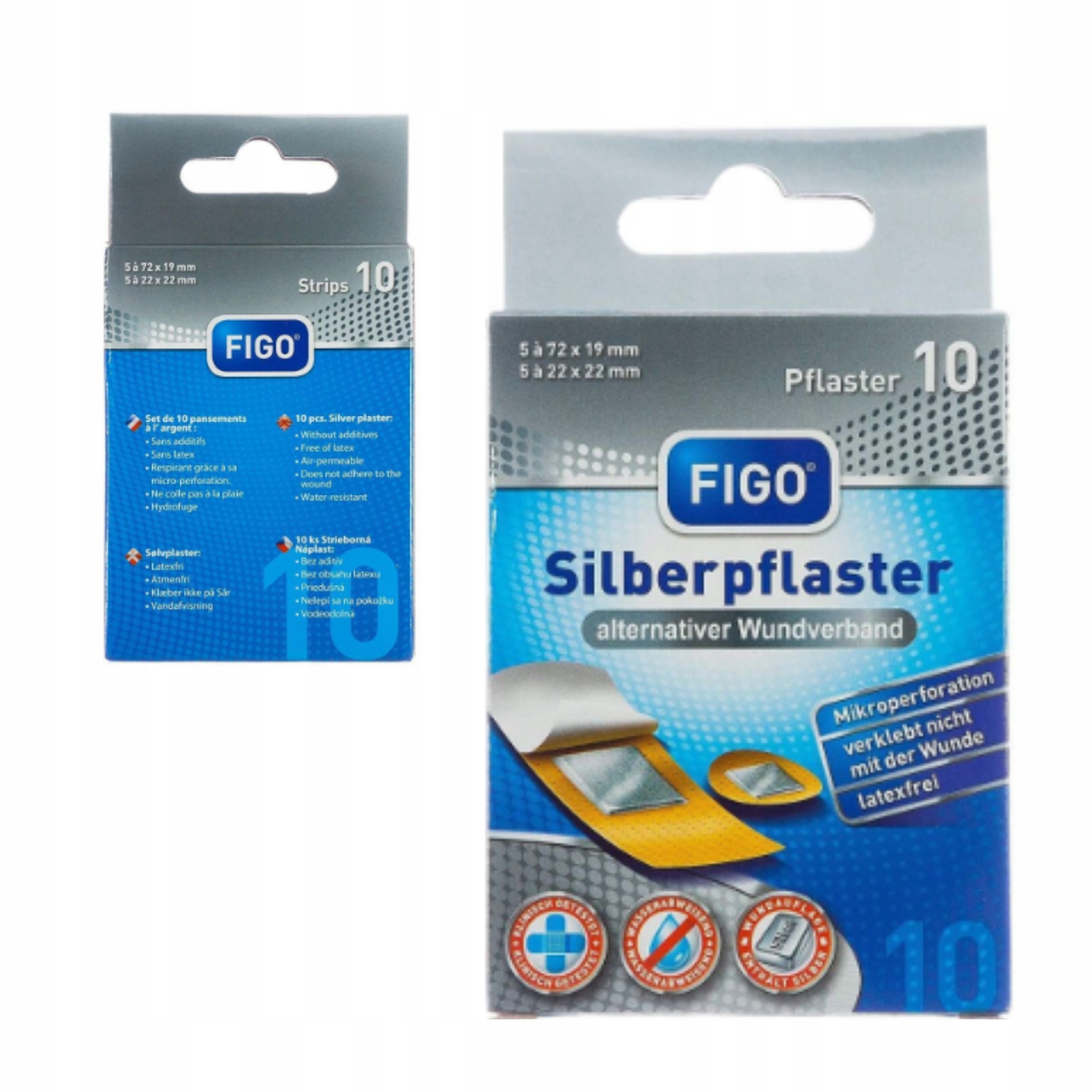 Plastry ze Srebrem - Niska cena na Allegro