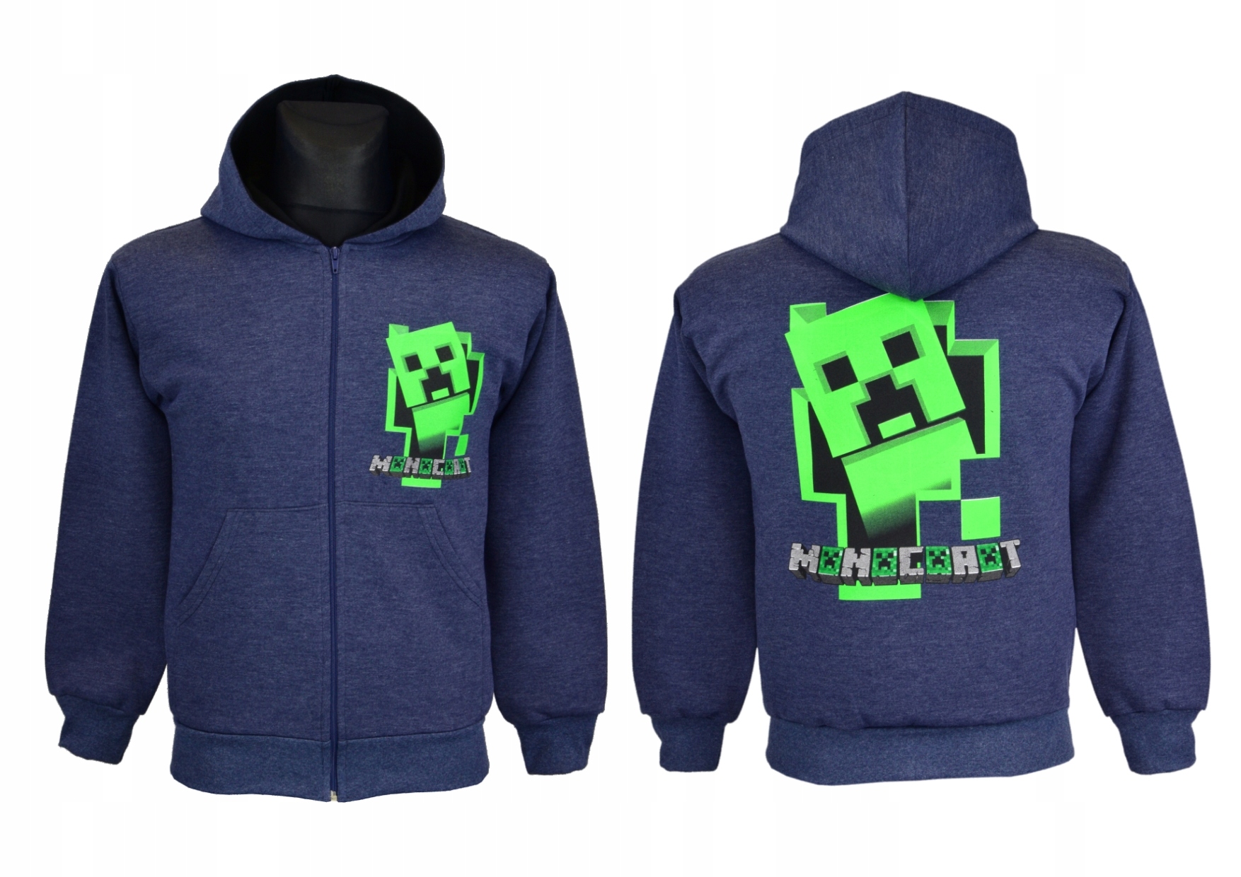 mikina MINECRAFT dětská bavlněná A29 vel. 128 za 500 Kč - Allegro