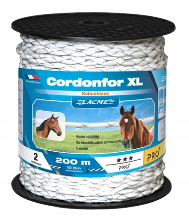 PASTUCH LINKA PLECIONKA LACME CORDONFOR XL 200M | Cena: 225.00PLN ...