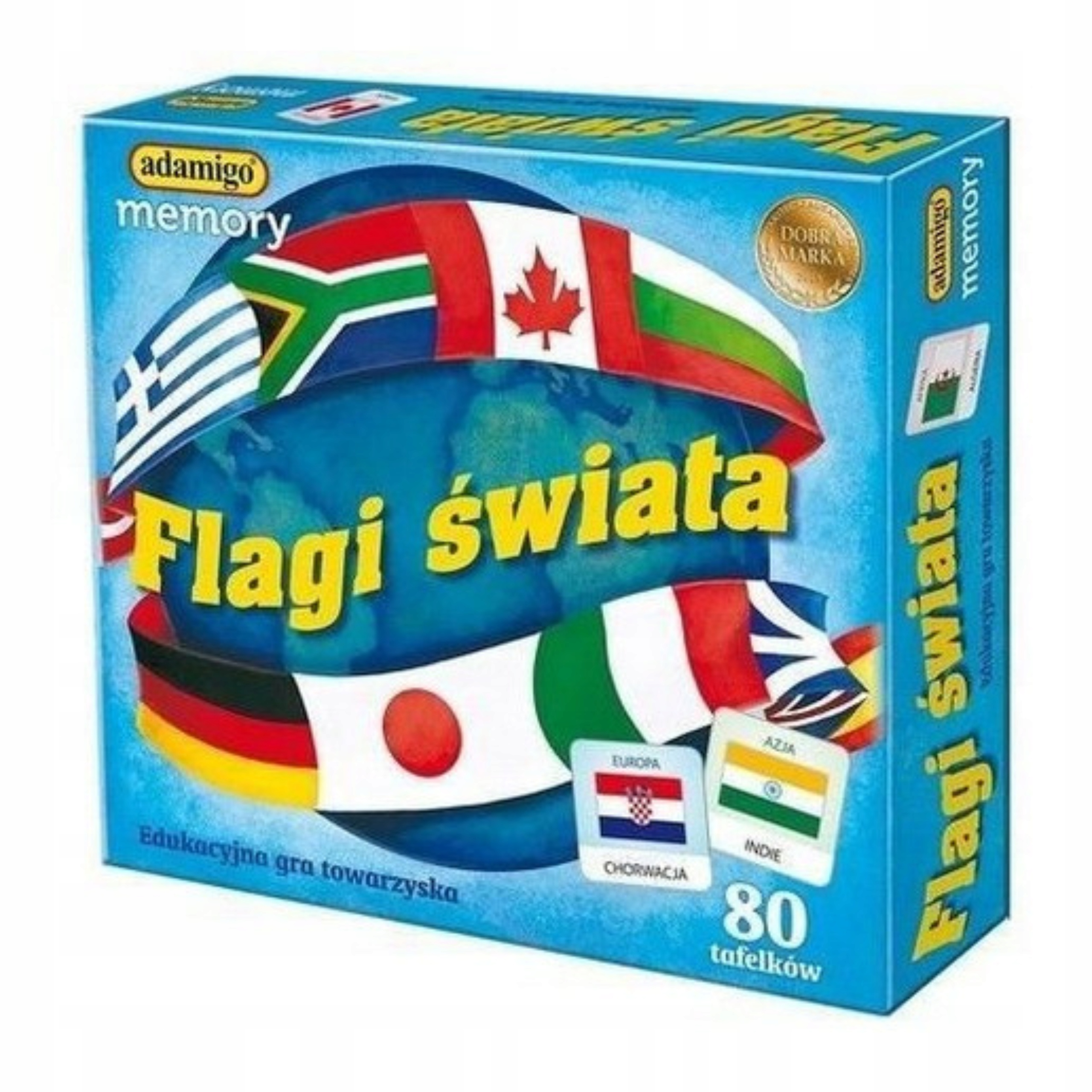Memory. Flagi świata - Stan: Nowy 29.89PLN - Sklepy, Opinie, Ceny w Allegro
