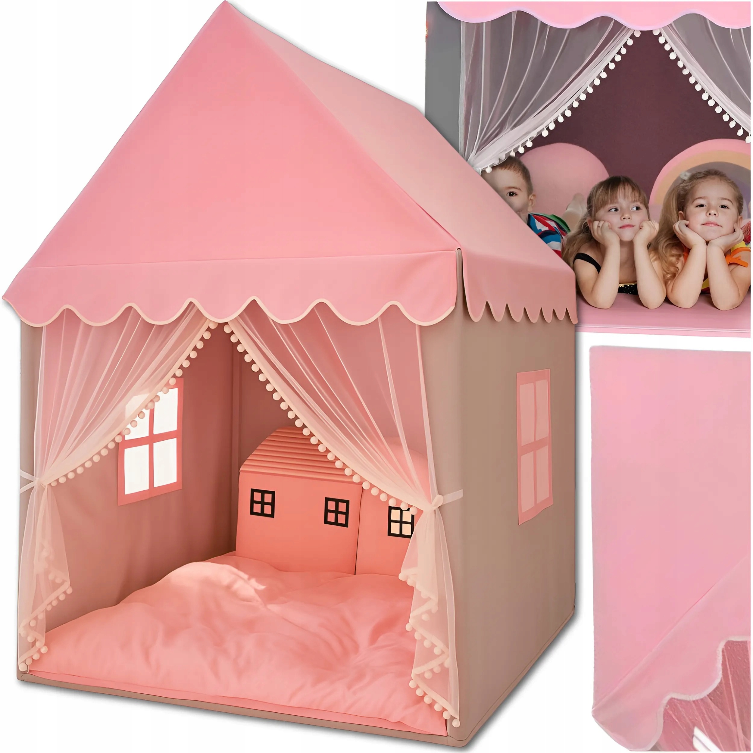 STAN DOMČEK PRE DETI ZÁMOK PALÁC DO IZBY ZÁHRADY DOMU RÓŽOVÁ HRACIA ...