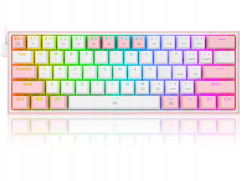 Klawiatura REDRAGON K617 Fizz RGB - Sklep, Opinie, Cena w Allegro