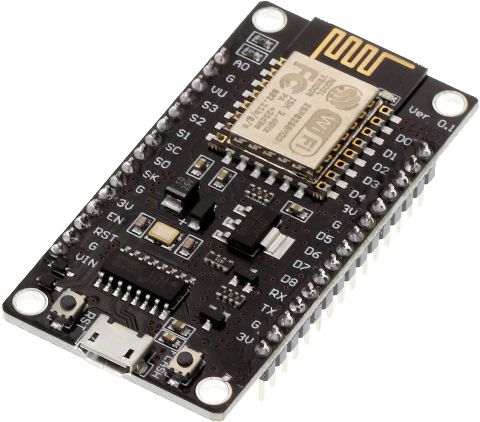 WIFI MODUL Kompatibilný s ESP8266 NodeMcu V3 CH340 LUA ARDUINO - Allegro