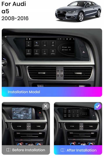 Radio nawigacja Audi A5 2008-2016 ANDROID GPS WiFi - Sklep, Opinie ...