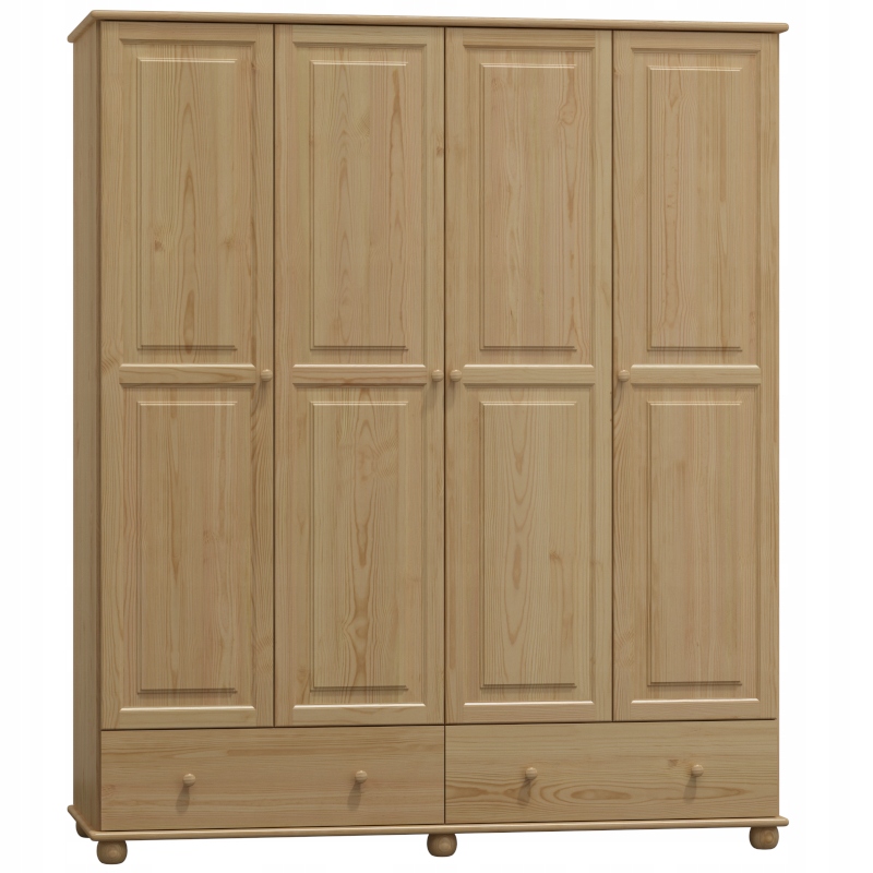 Szafa drewniana sosnowa biała olcha DĄB orzech • Cena, Opinie • Szafy ...