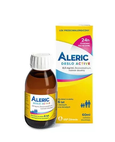 Aleric Deslo Aactive roztwór doustny 0,5mg/ml 60 ml (5909991013080 ...