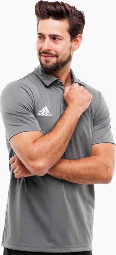 KOSZULKA MĘSKA ADIDAS ENTRADA 22 POLO SZARA H57486 r XL (4065418776196 ...